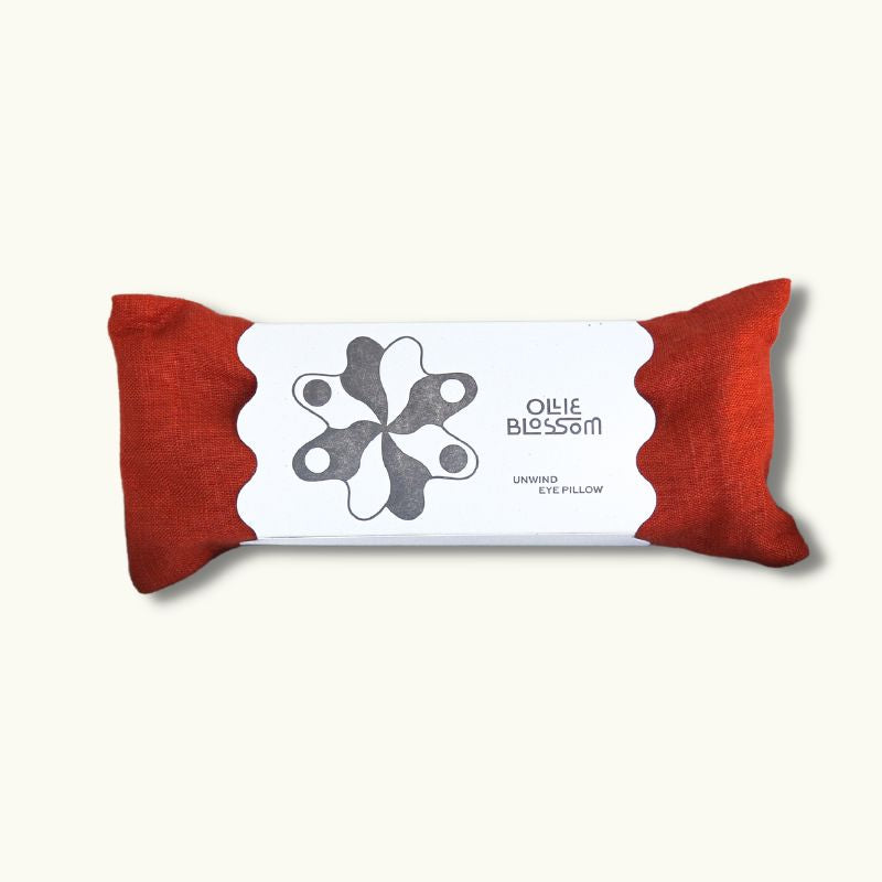 Unwind Eye Pillow Mask- Red – Ollie Blossom
